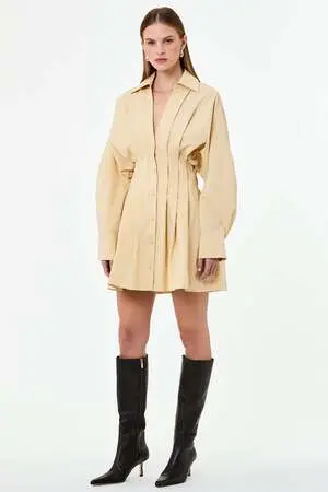 NICHOLAS Fabienne Dress - Butter