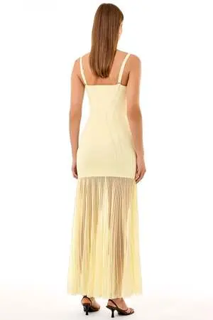 NICHOLAS Lyra Dress - Butter