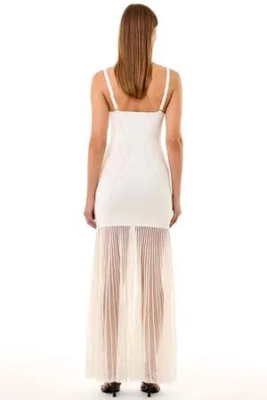 NICHOLAS Lyra Maxi Dress - Ivory