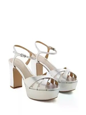 Schutz 105mm Crossover Platform Sandals