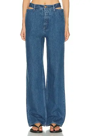Jil Sander Frill Jeans For Women