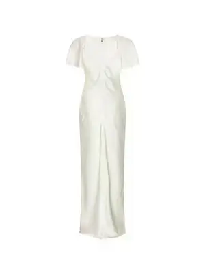ROTATE BY BIRGER CHRISTENSEN Ruffled Maxi Dress