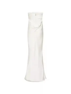ROTATE BY BIRGER CHRISTENSEN Strapless Corsage Maxi Dress