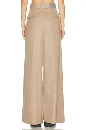 Balenciaga High Waist Wide Leg Trousers