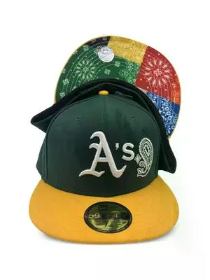 New Era Oakland Athletics Patchwork Paisley Fitted Cap