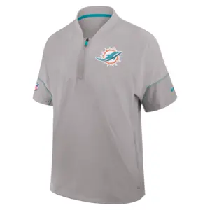 Nike Miami Dolphins Nfl Jacket - Grey