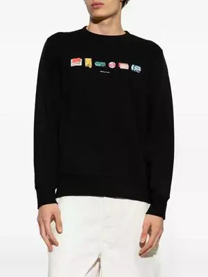 Paul Smith Graphic Print Crew Neck Sweater