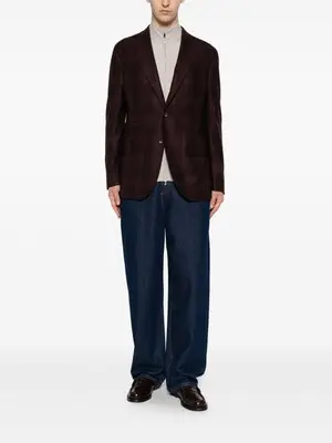 FILIPPO DE LAURENTIIS Zipped High Neck Cardigan