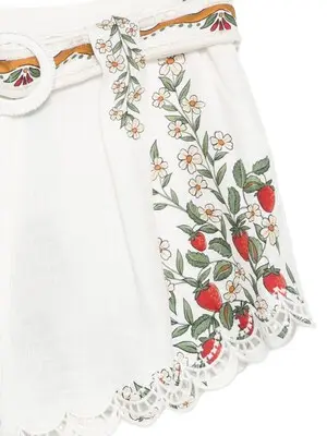 Farm Rio Fruit Beauty Linen Shorts