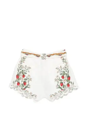 Farm Rio Fruit Beauty Linen Shorts