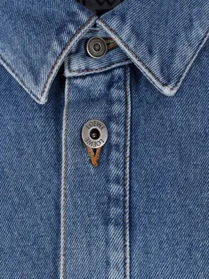 Loewe Anagram Denim Cotton Shirt