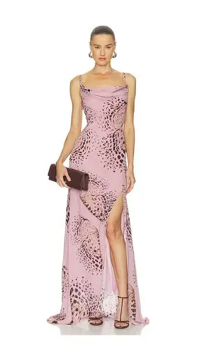 Blumarine Paneled Cocktail Dresses