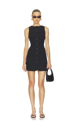 ALIGNE Leah Linen Mix Dress