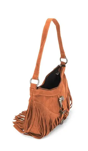 8 Other Reasons Faux Nappa Suede Shoulder Bag