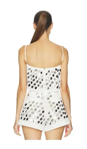 IRO PARIS Embellished Spaghetti Strap Top