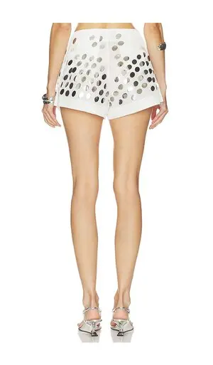 IRO PARIS Embellished Poplin Shorts