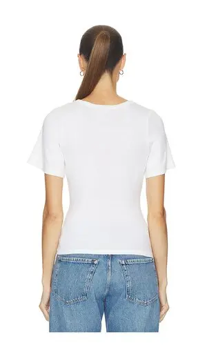 Citizens Of Humanity Rosalie U Neck Tee - Pashmina