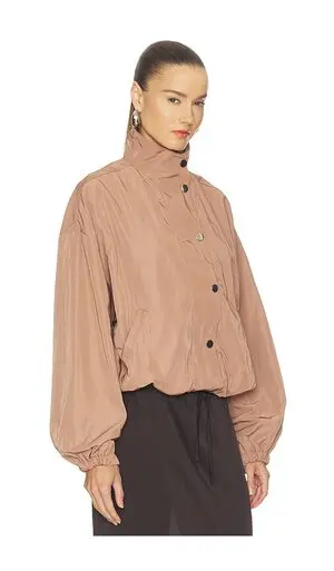 WeWoreWhat Funnel Neck Bomber Jacket