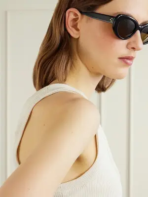 Matteau Mirage Cat-eye Acetate Sunglasses