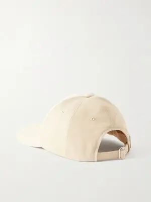 Loewe Embroidered Cotton Twill Baseball Cap - Neutrals