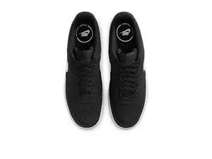 Nike Court Vision Low Premium Basketball Sneakers - Black