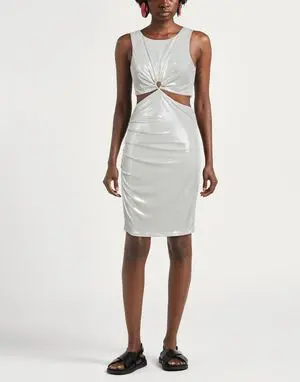 Patrizia Pepe Sleeveless Crewneck Bodycon Mini Dress
