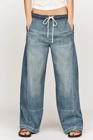 PILCRO Izzie Relaxed Barrel Jeans