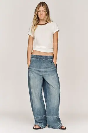 PILCRO Izzie Relaxed Barrel Jeans