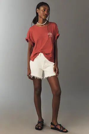 PILCRO Cotton Graphic T-shirt