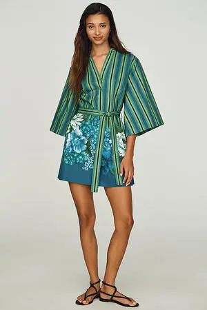 ALEMAIS Margo Cotton Poplin Mini Dress