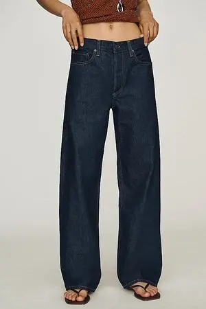 AGOLDE Arc High-rise Tapered Jeans