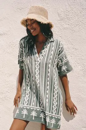 Omika Kiera Cotton Palm Tunic