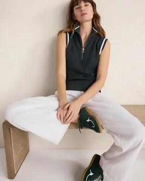 Varley Stefan Half Zip Vest