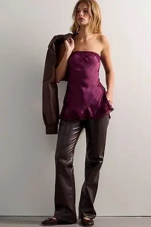 Free People Lace Tunic - Damson