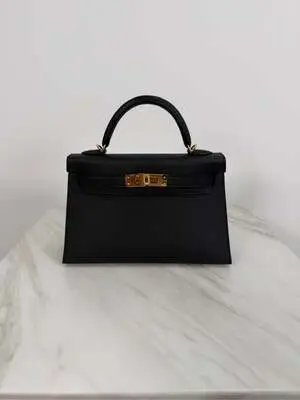 Hermès Kelly 20cm Epsom Leather Gold Hardware