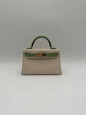 Hermès Kelly 20cm Hss Epsom Leather Handbag With Gold Hardware