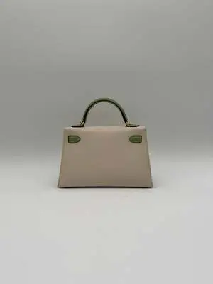 Hermès Kelly 20cm Hss Epsom Leather Handbag With Gold Hardware