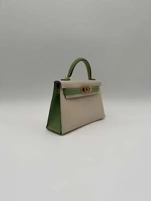 Hermès Kelly 20cm Hss Epsom Leather Handbag With Gold Hardware