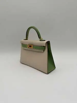 Hermès Kelly 20cm Hss Epsom Leather Handbag With Gold Hardware