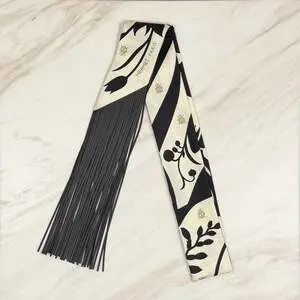 Hermès Twilly With Leather Fringe - Multi