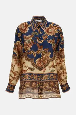 Zimmermann Aster Relaxed Shirt - Multicolore