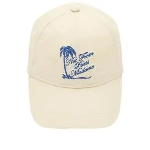 Drole De Monsieur Palm Tree Slogan Baseball Cap