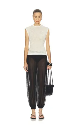 SAMSOE SAMSOE Sairene Sheer Knit Top