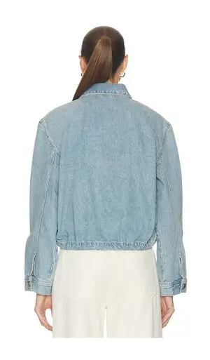 SAMSOE SAMSOE Denim Jacket With Button-down Closure