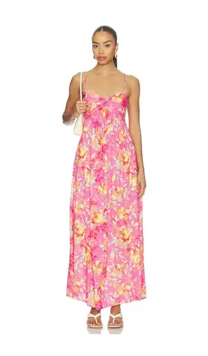 Beach Riot Juliette Maxi Dress - Fuchsia