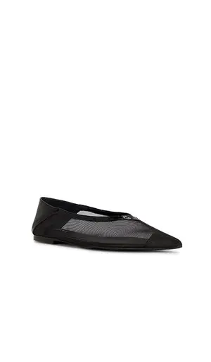 ANINE BING Aneka Babouche Flats - Black
