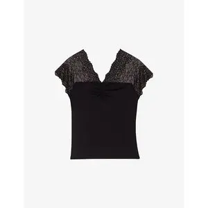 Maje Frill T-shirts For Women