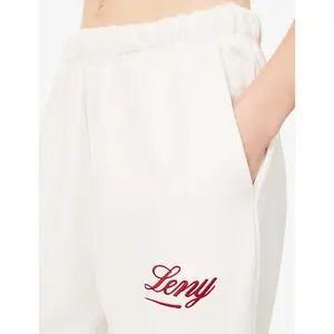 LENY 90's Wide-leg Cotton Jogging Bottoms