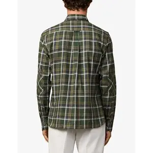 HACKETT Heritage-plaid Classic-fit Cotton Shirt