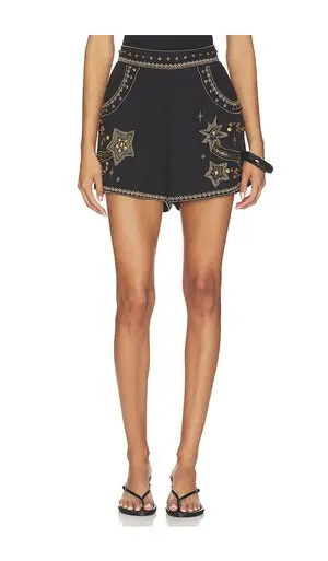 SPELL Night Sky Embellished Shorts